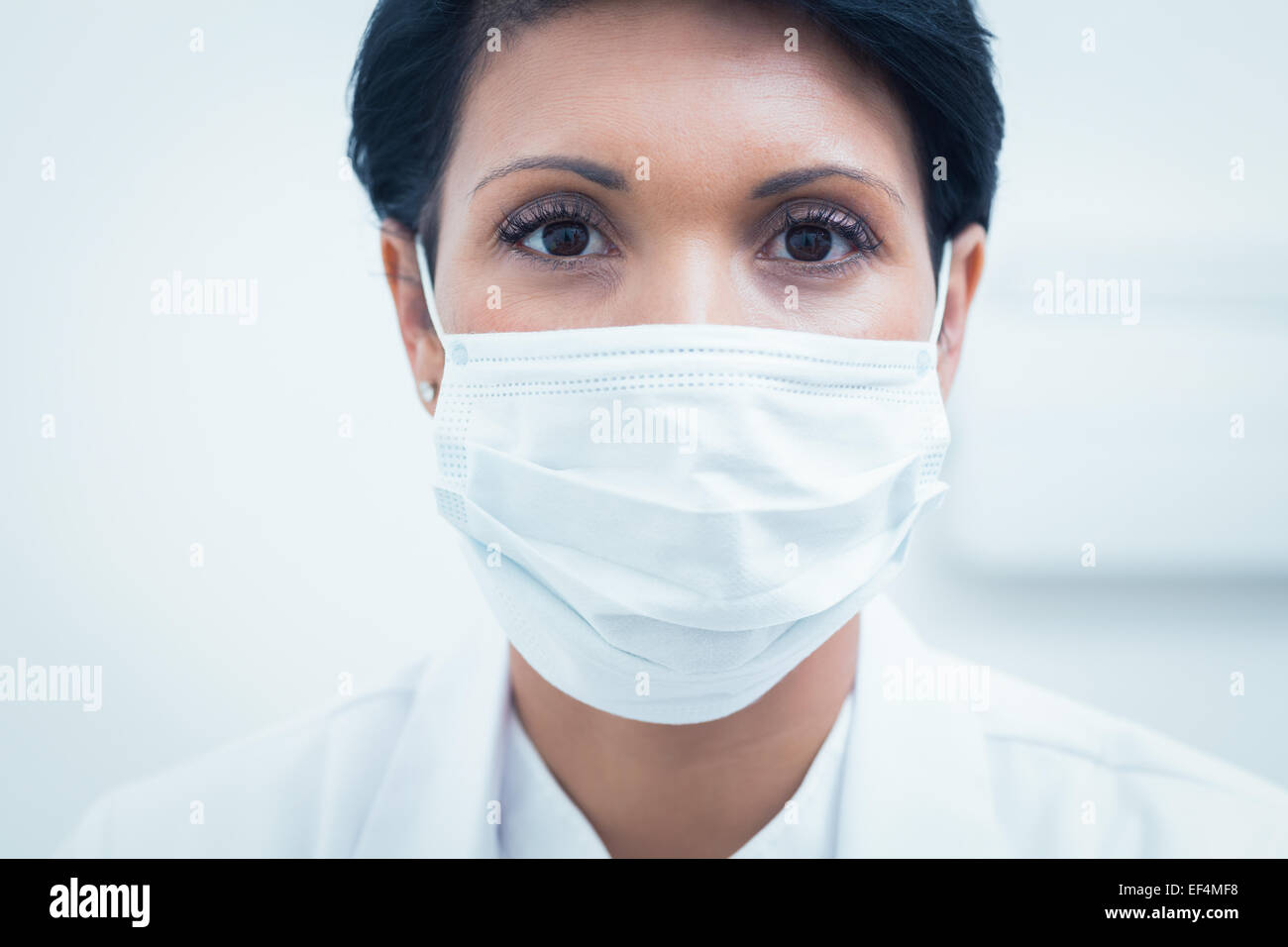 Female surgical mask hi-res stock photography and images - Alamy