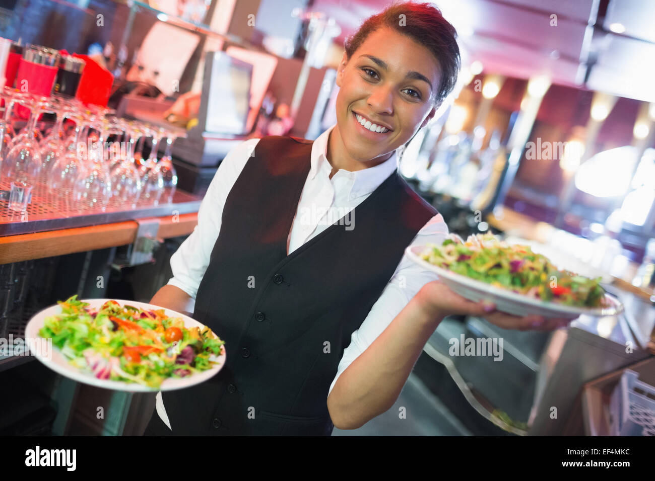 Barmaid Waitress High Resolution Stock Photography and Images - Alamy