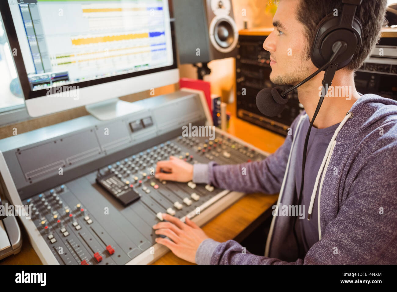 Student radio station hi-res stock photography and images - Alamy