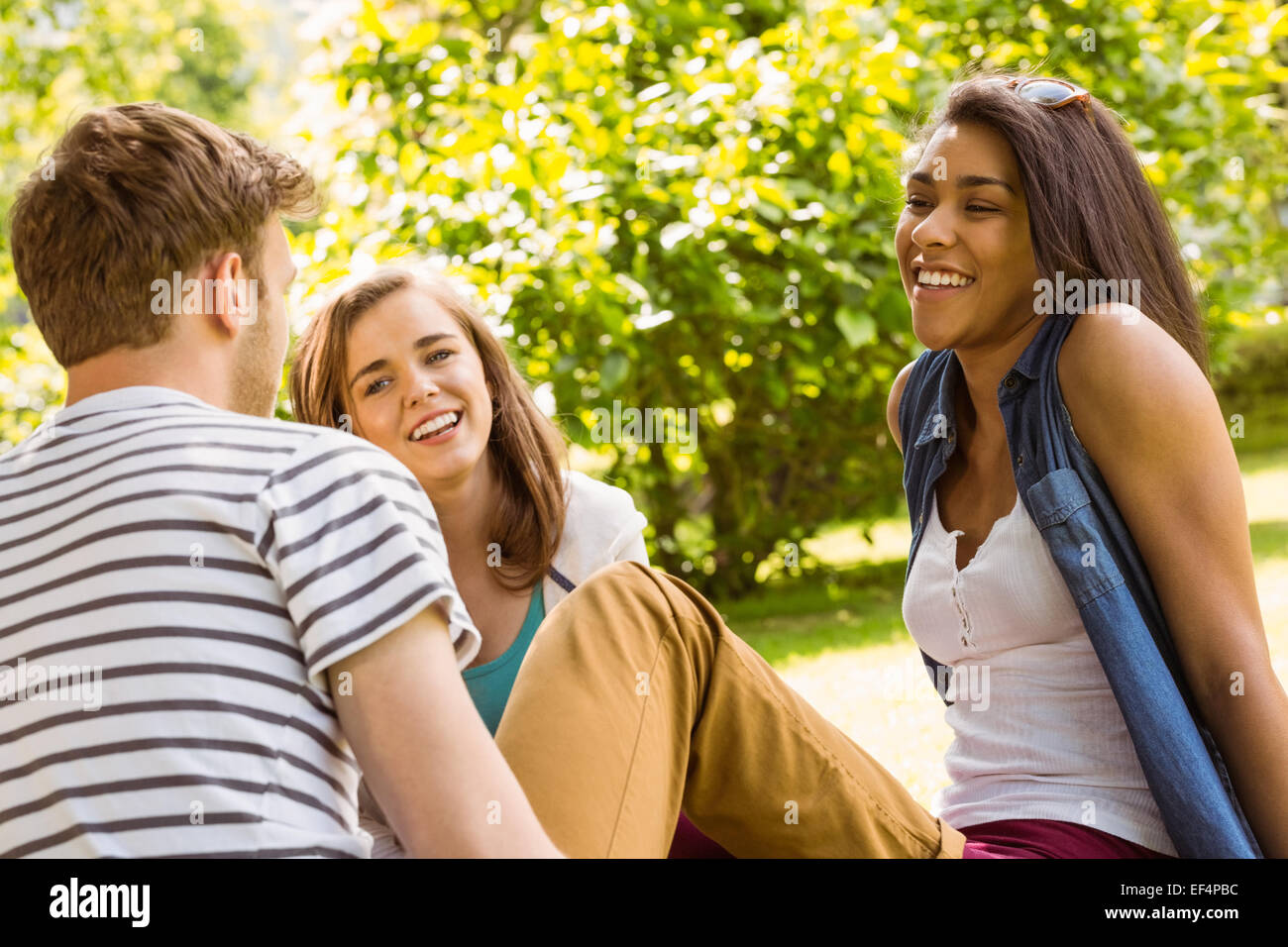 Young female college student talking hi-res stock photography and ...