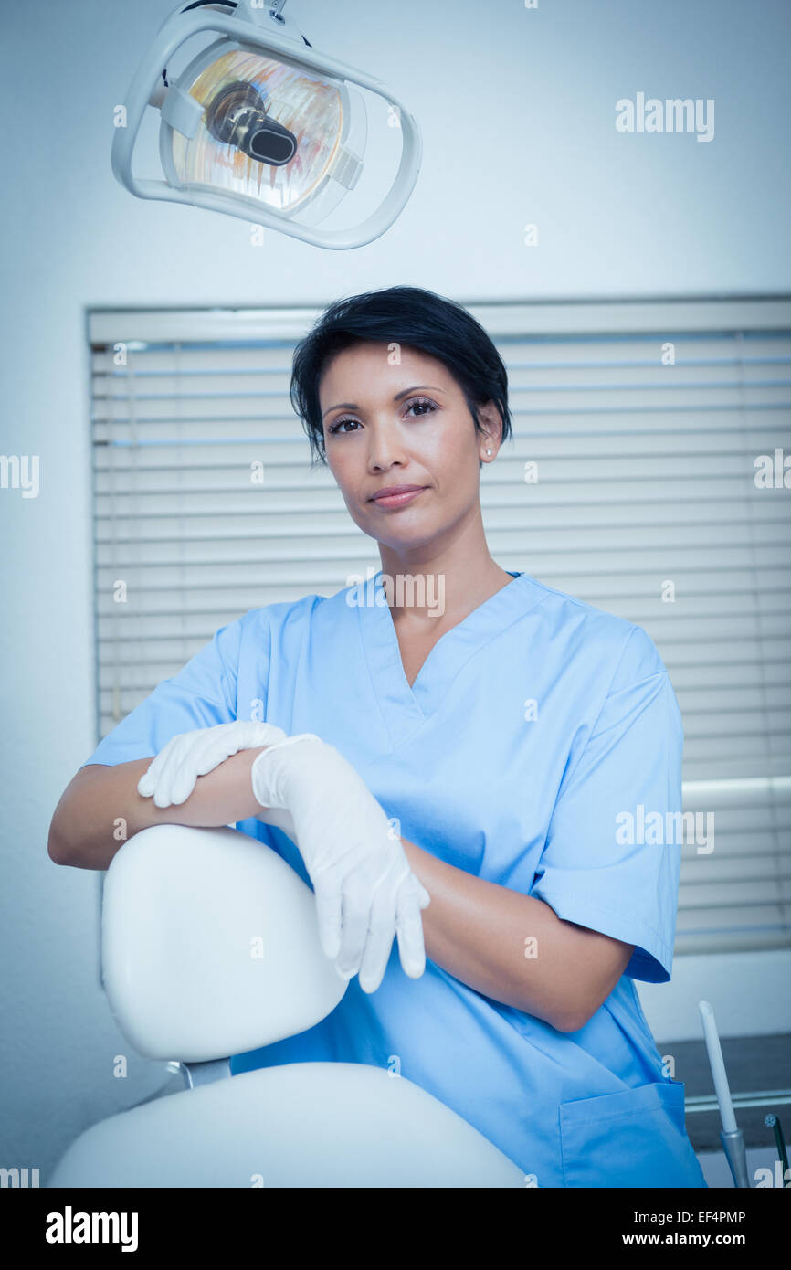 Serious young female dentist Stock Photo - Alamy Serious young female dentist Stock Photo - Alamy