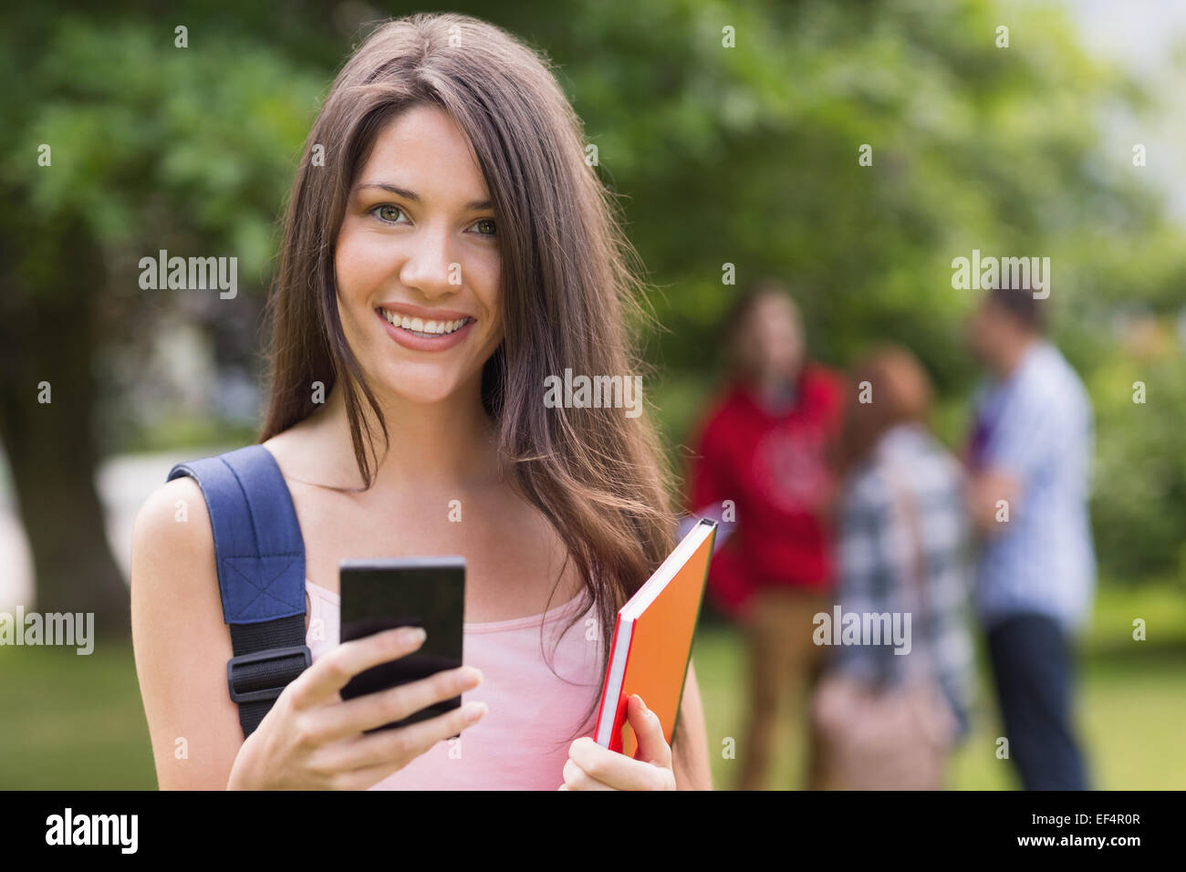 Portrait student typing text hi-res stock photography and images - Alamy