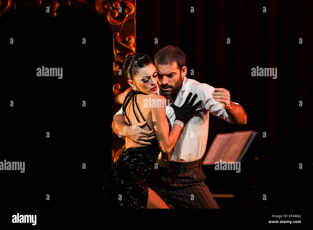 German Cornejo & Gisela Galeassi perform A Los Amigos part of "Tango ...