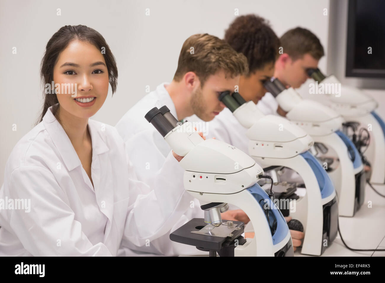 Portrait focused medical team hi-res stock photography and images - Alamy