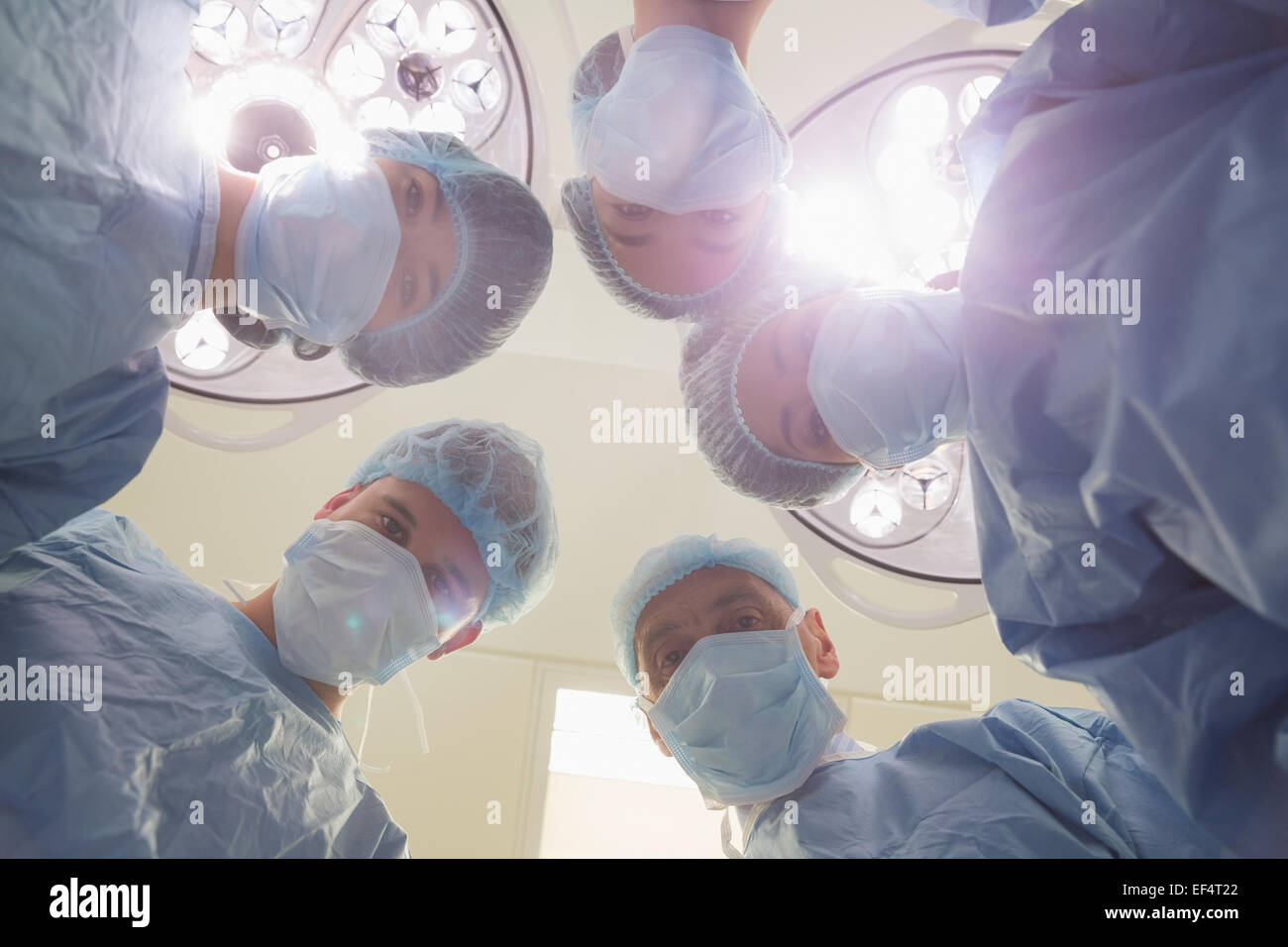 Medical students practicing surgery on model Stock Photo - Alamy