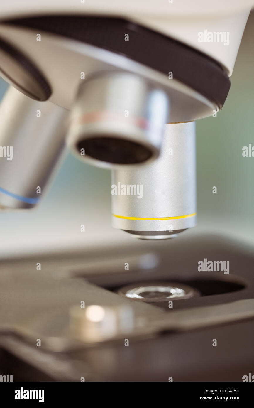 Close up microscope in laboratory hi-res stock photography and images ...