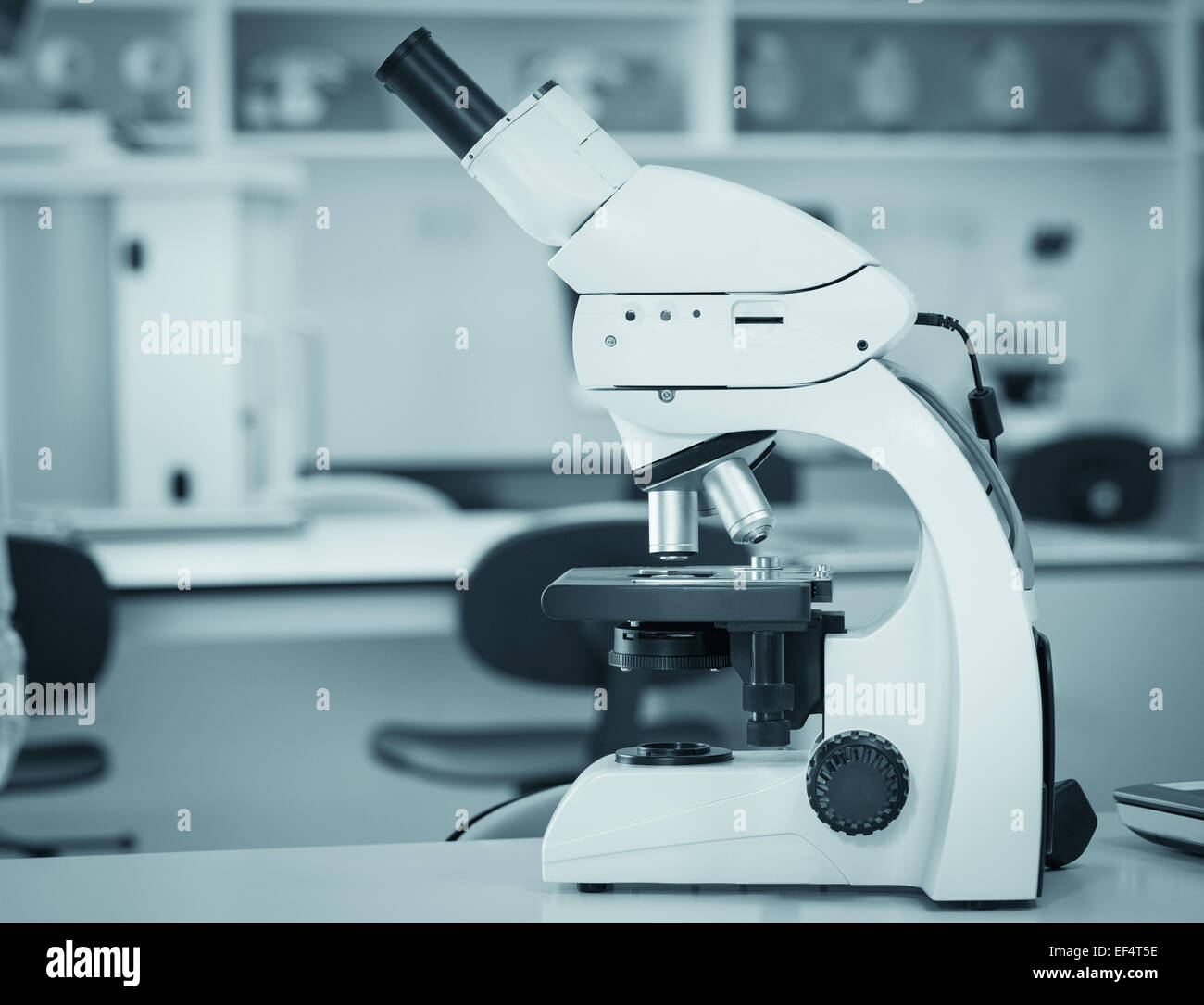 Close up scientific microscope in hi-res stock photography and images ...