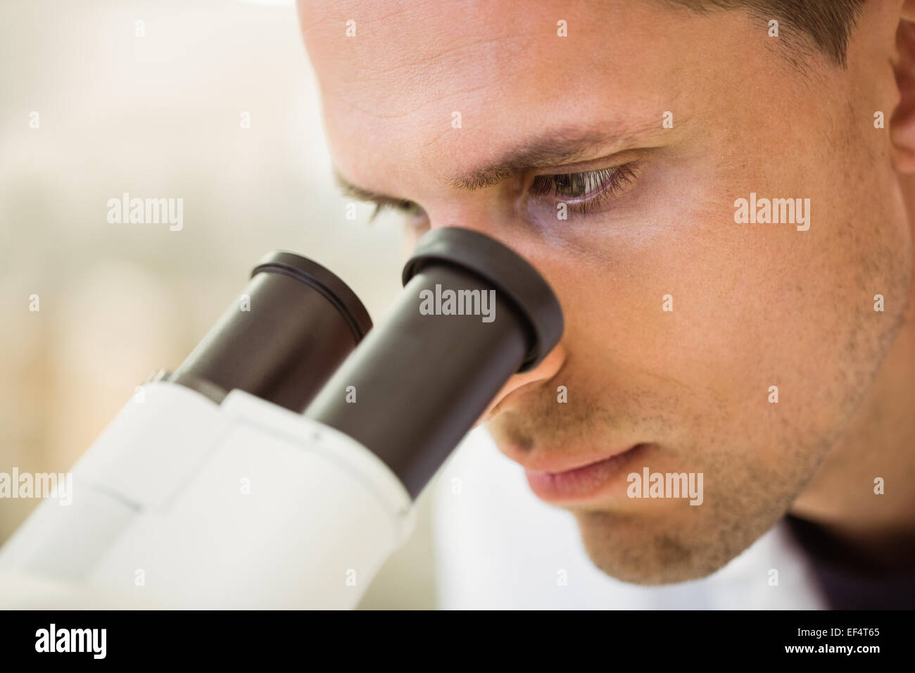 Close up shot microscope laboratory hi-res stock photography and images ...