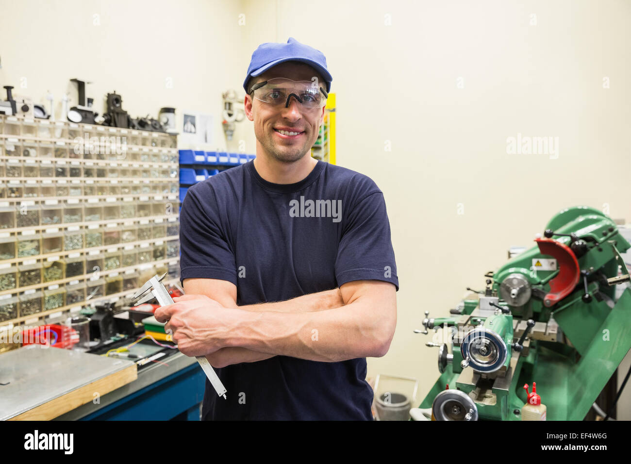 Engineering student smiling at camera Stock Photo - Alamy
