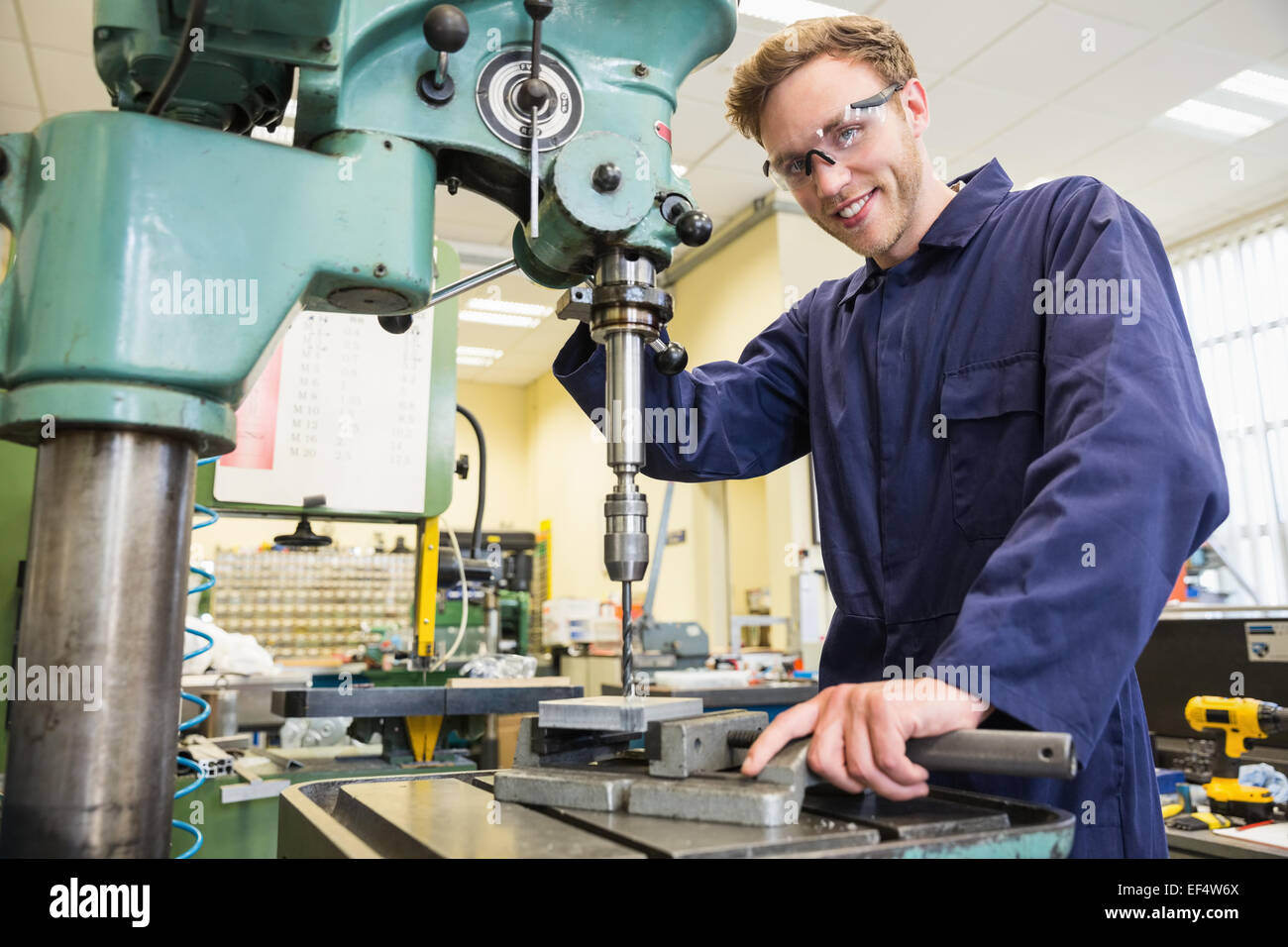 Portrait smiling large engineer man hi-res stock photography and images ...