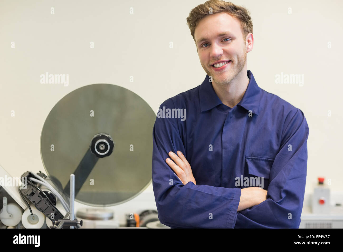 Engineering student smiling at camera Stock Photo - Alamy