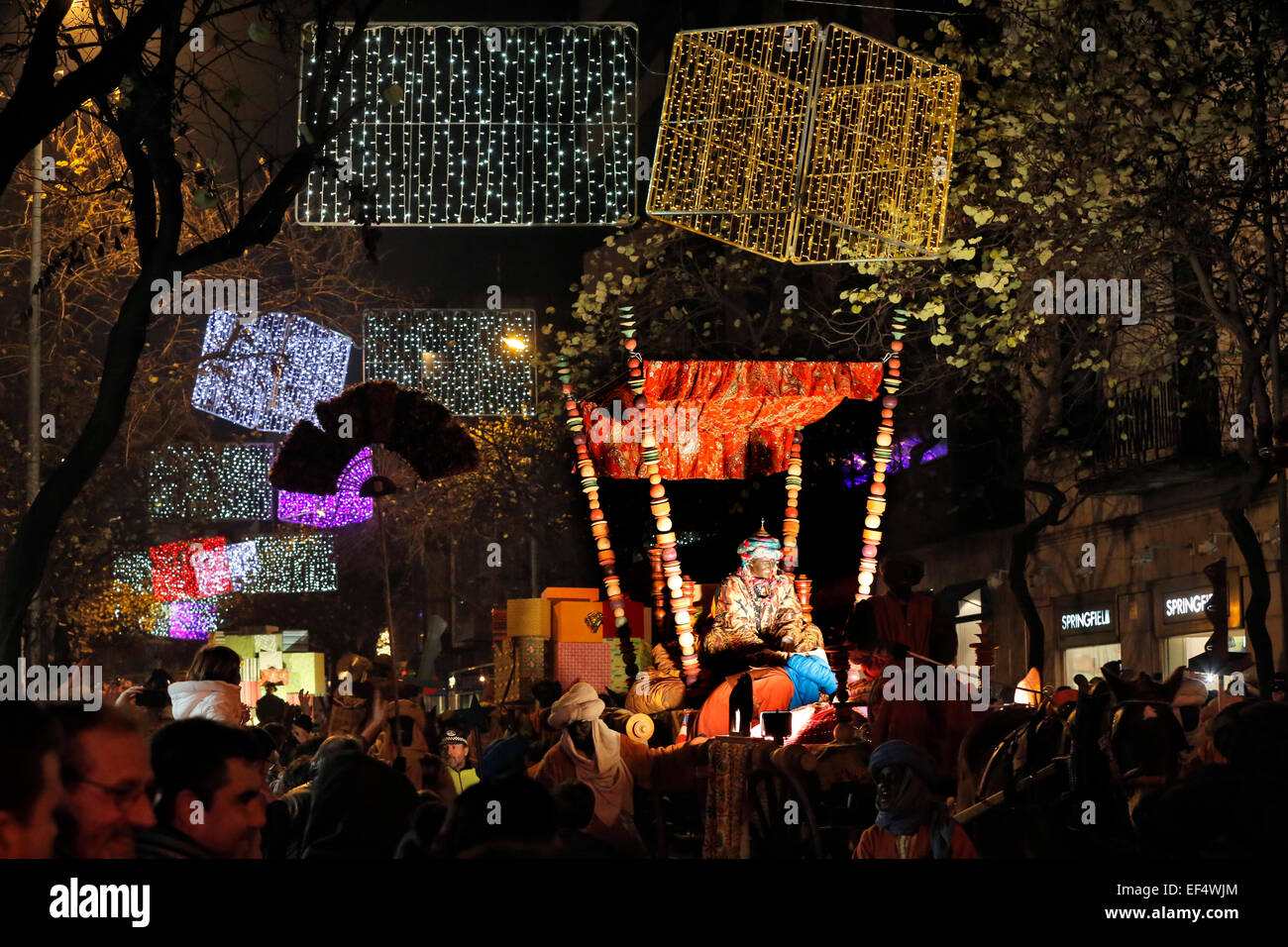Three kings parade spain hi-res stock photography and images - Alamy