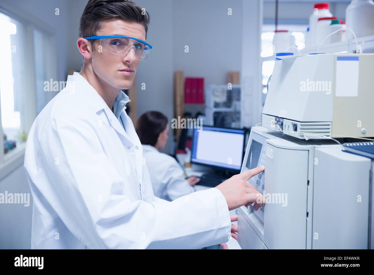 Sample machine hi-res stock photography and images - Alamy