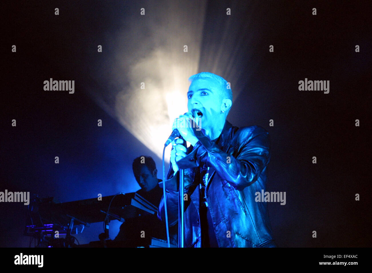 Marc Almond of the British Group Soft Cell in concert at the Brixton ...