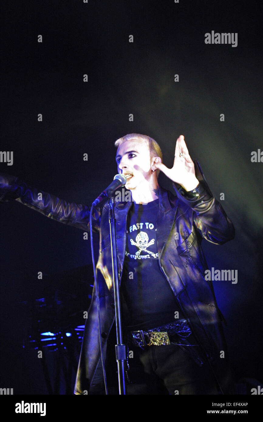 Marc Almond of the British Group Soft Cell in concert at the Brixton ... Marc Almond of the British Group Soft Cell in concert at the Brixton ...