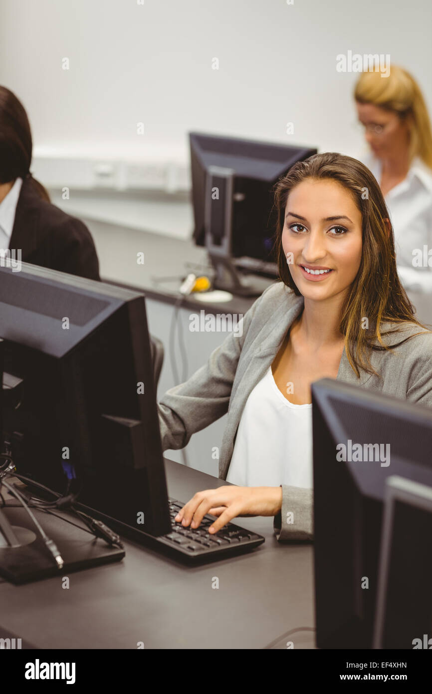 Working in computer hi-res stock photography and images - Alamy