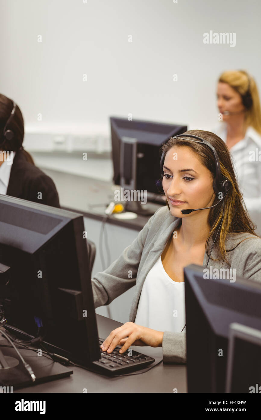 Call center agents hi-res stock photography and images - Alamy
