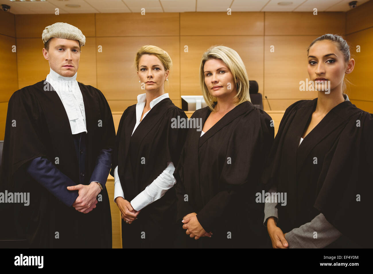 Judge standing hi-res stock photography and images - Alamy