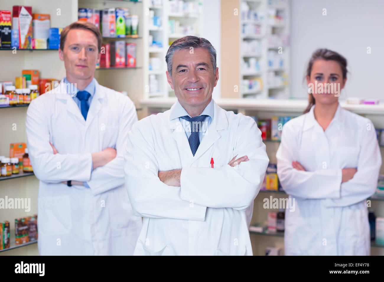 Pharmacy team hi-res stock photography and images - Alamy
