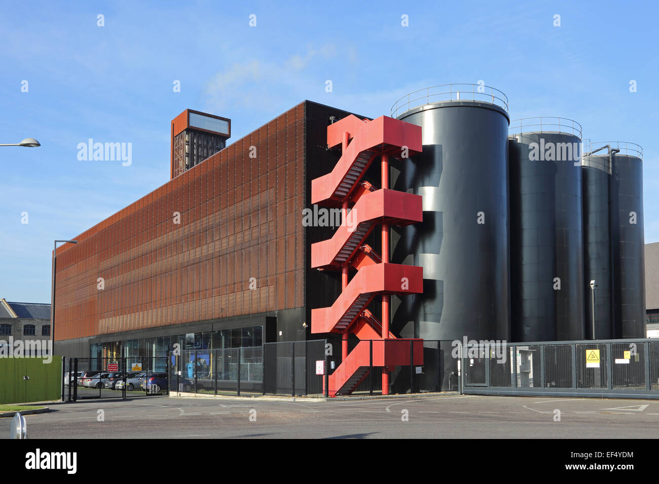 The combined heat and power energy centre built for the London Olympic ...