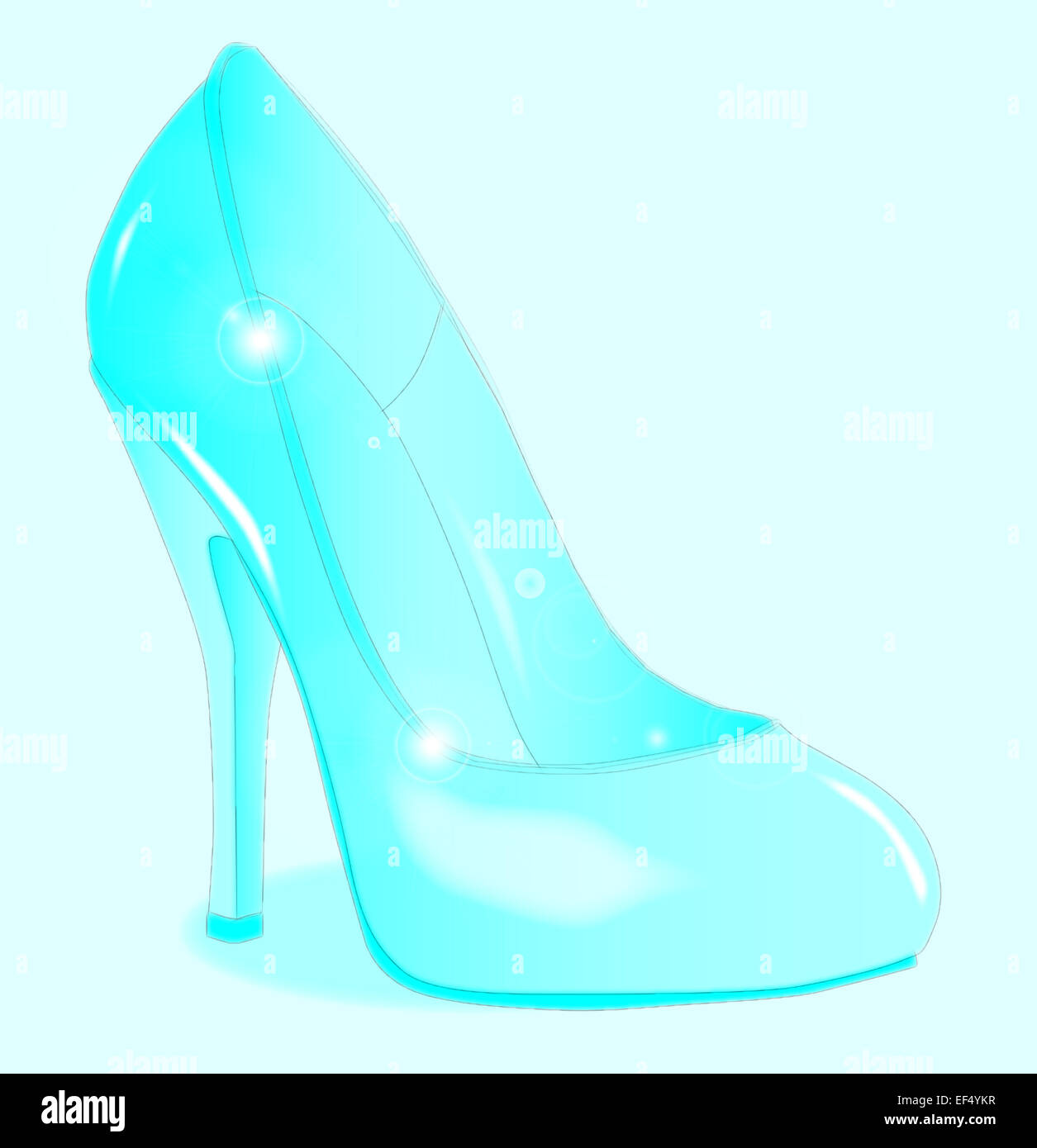 Cinderella Slipper Clip Art