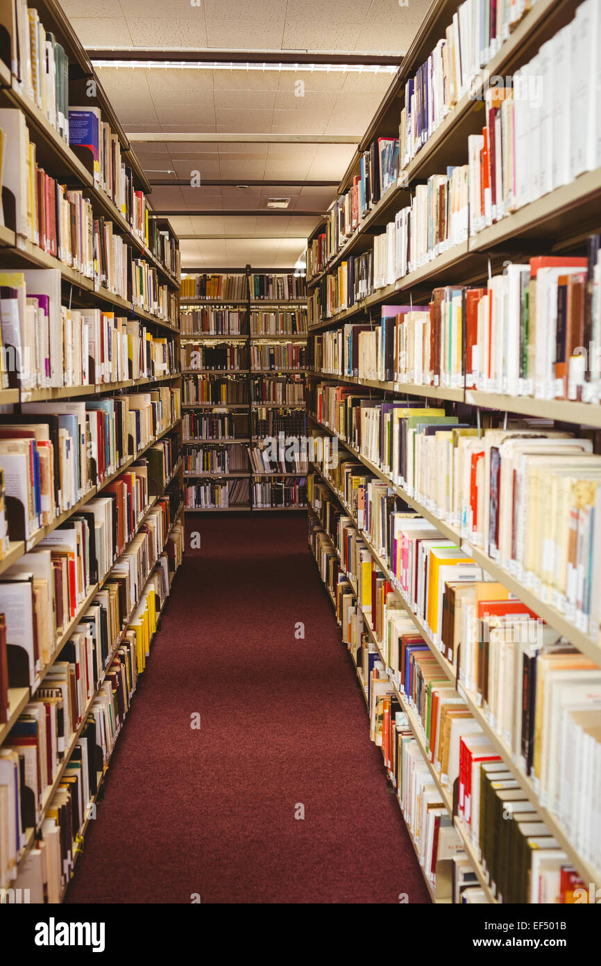 Close up of a bookshelf Stock Photo - Alamy