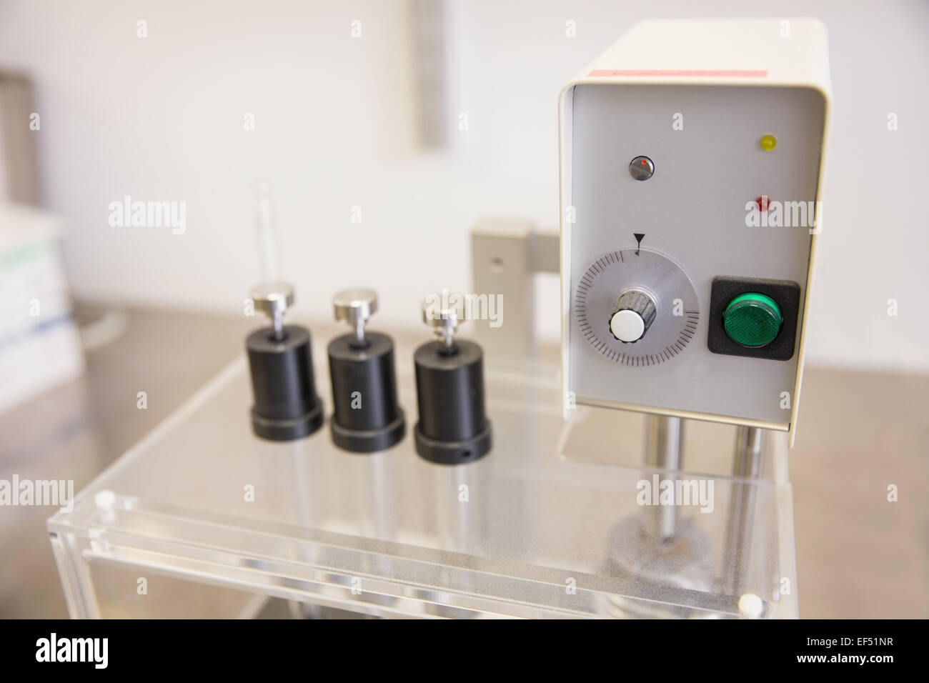 Machine used in medicine making Stock Photo - Alamy
