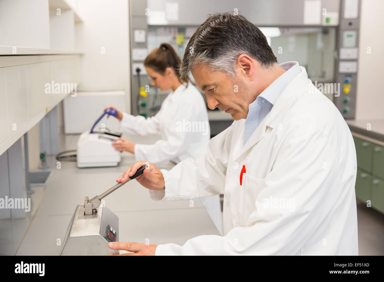 Pharmacy tablet press hi-res stock photography and images - Alamy