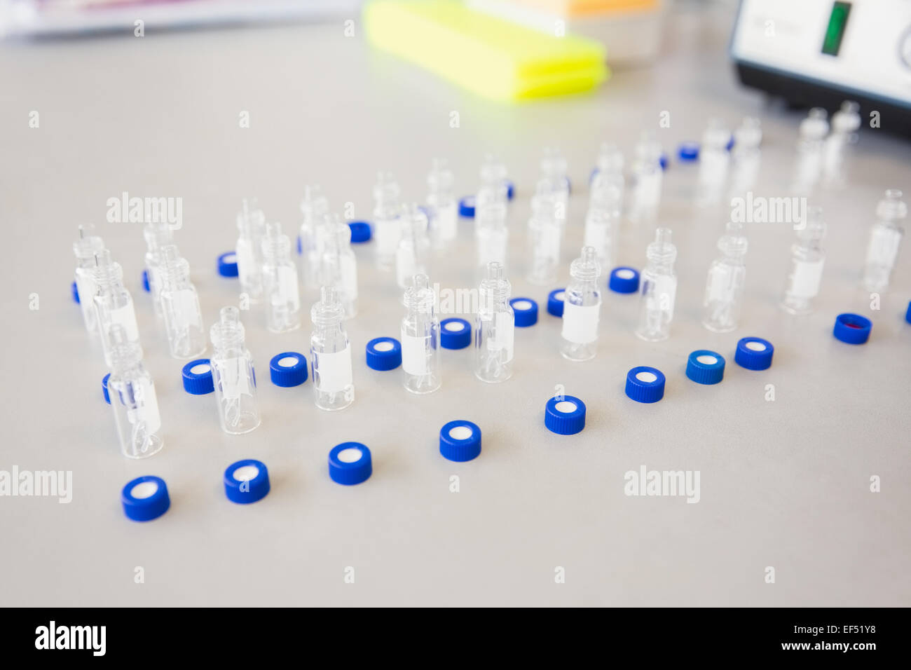 Rows of samples hi-res stock photography and images - Alamy
