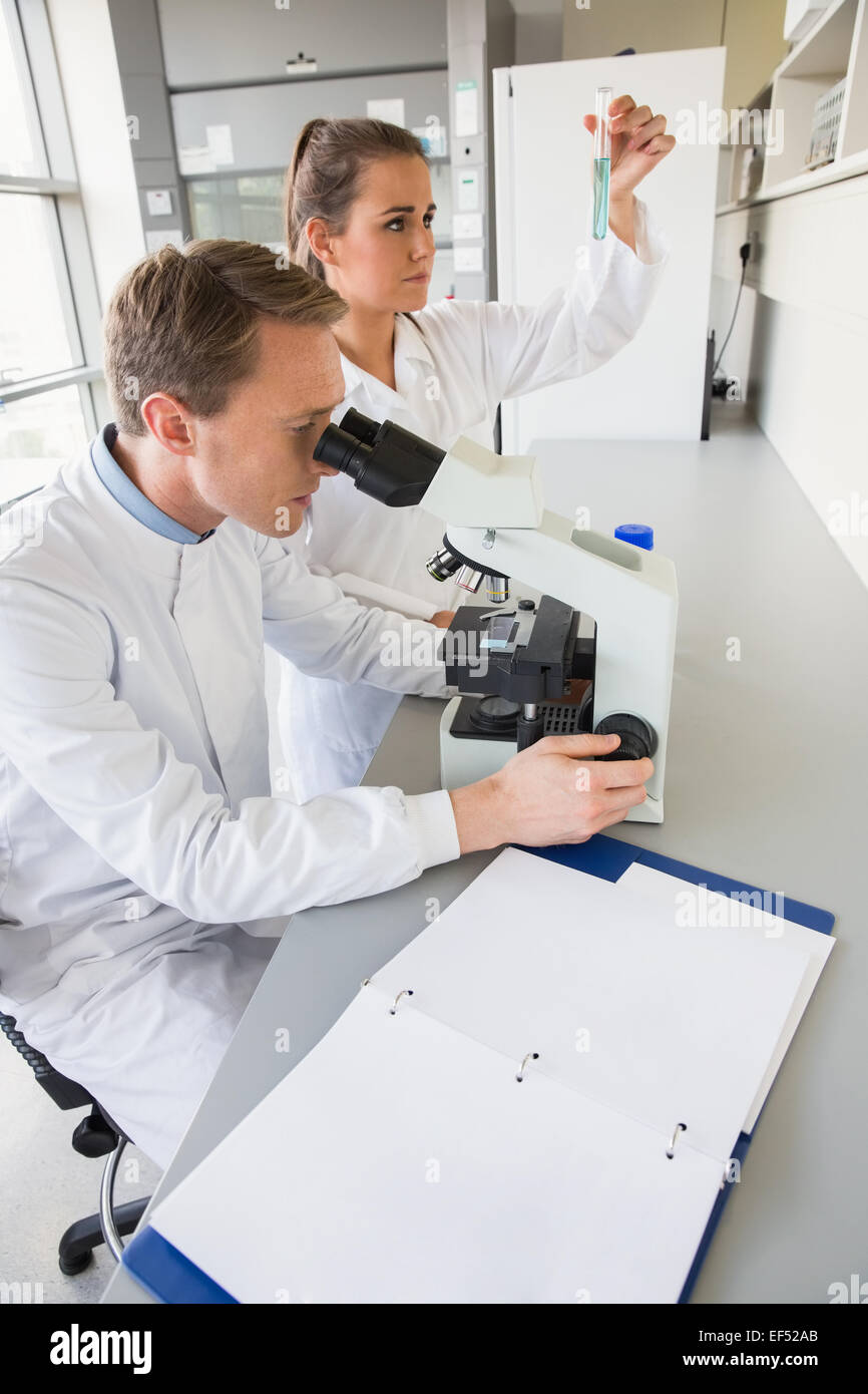 Young scientists hi-res stock photography and images - Alamy