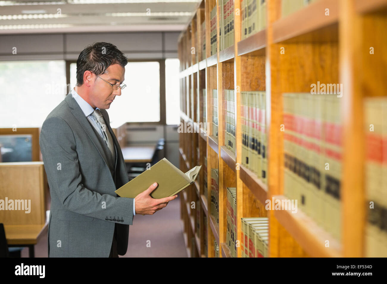 Male lawyer book man hi-res stock photography and images - Alamy