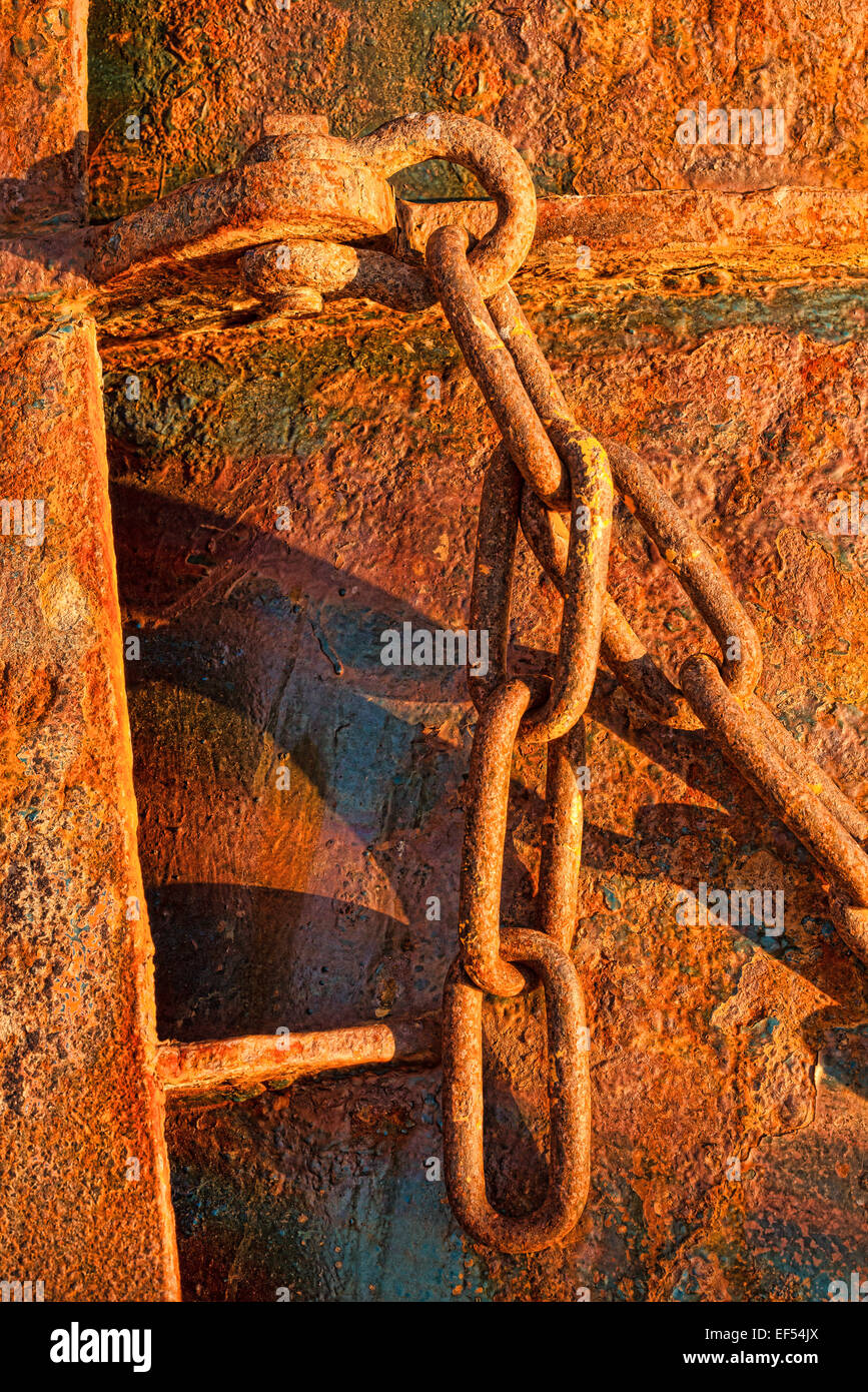 Detail of an old rusty industrial machine Stock Photo - Alamy