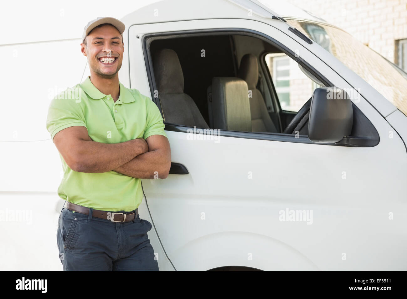 White van man hi-res stock photography and images - Alamy