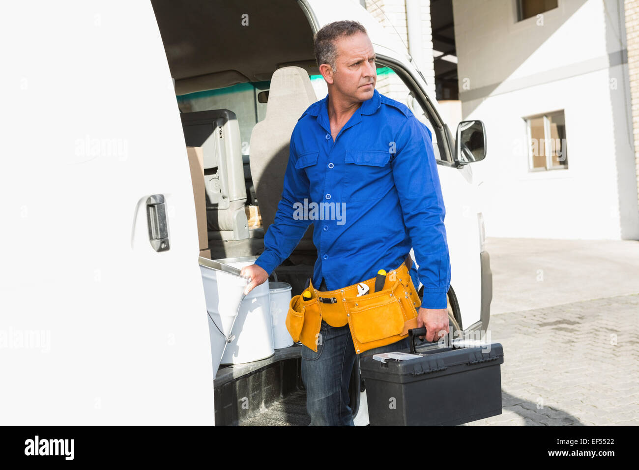 Handyman van hi-res stock photography and images - Alamy