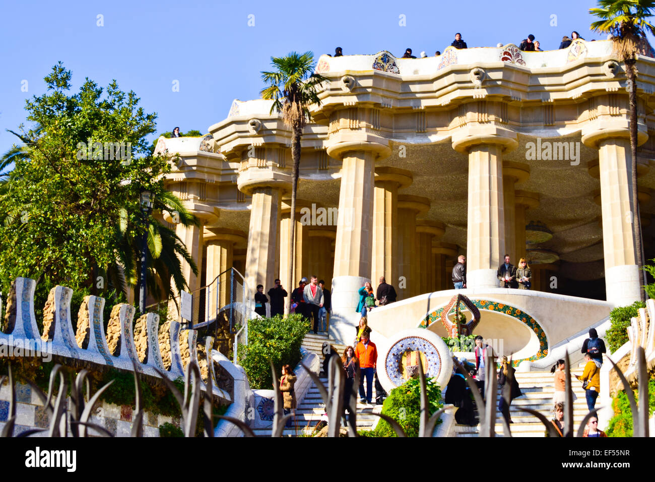 Stairs Antoni Gaudi High Resolution Stock Photography and Images - Alamy
