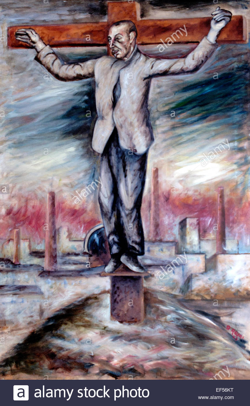 Jesus Christ Crucified Painting Stock Photos & Jesus Christ Crucified Painting Stock Images - Alamy