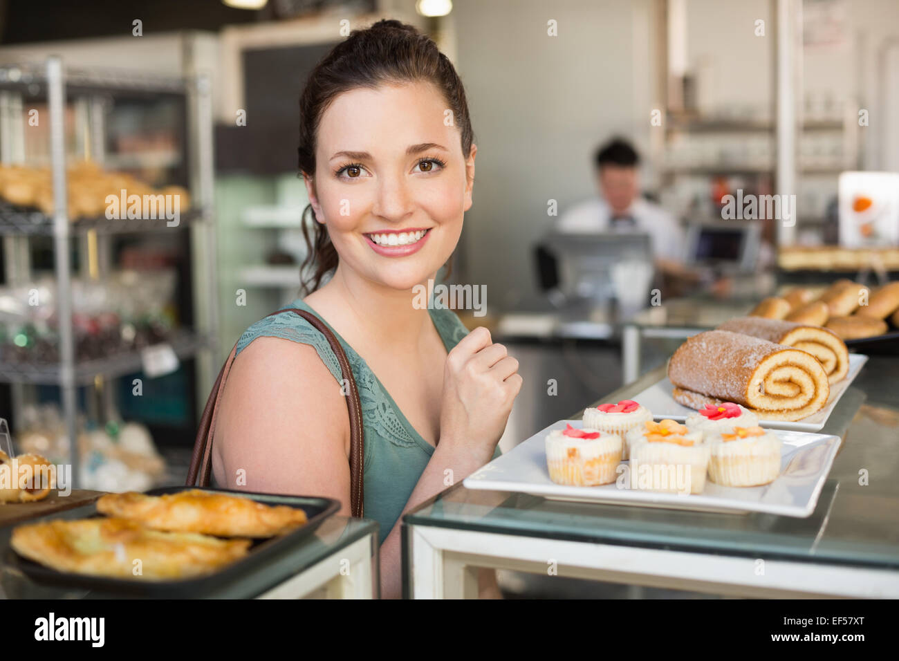 Pretty girl cakes hi-res stock photography and images - Alamy