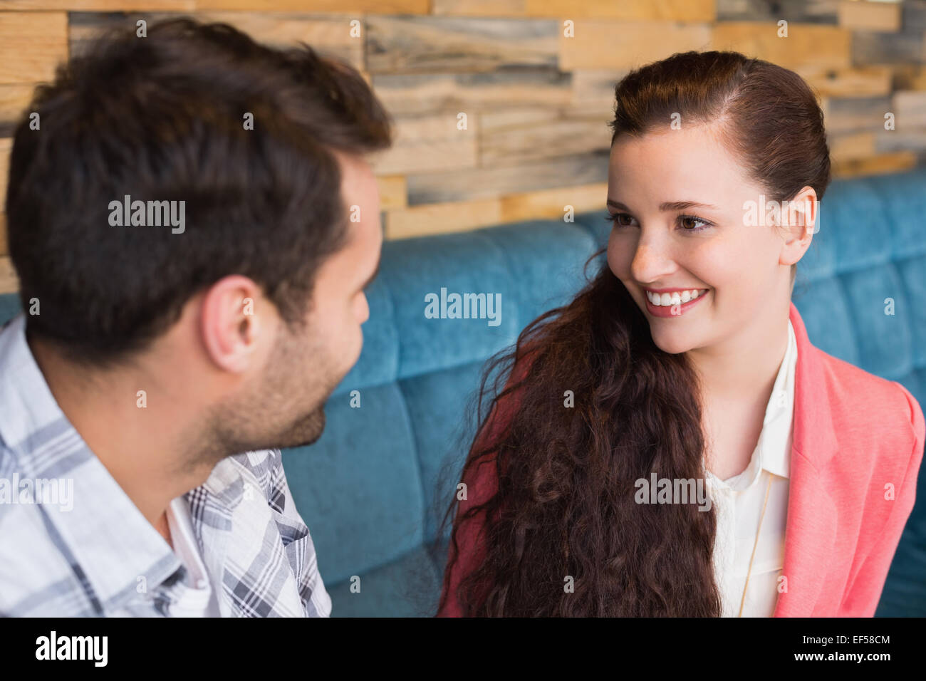 Cute couple on a date Stock Photo - Alamy