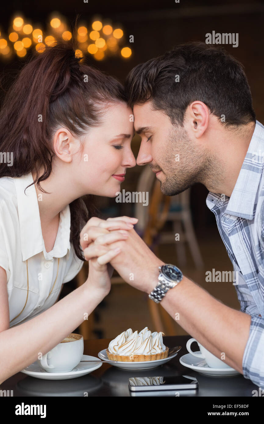 Cute couple on a date Stock Photo - Alamy