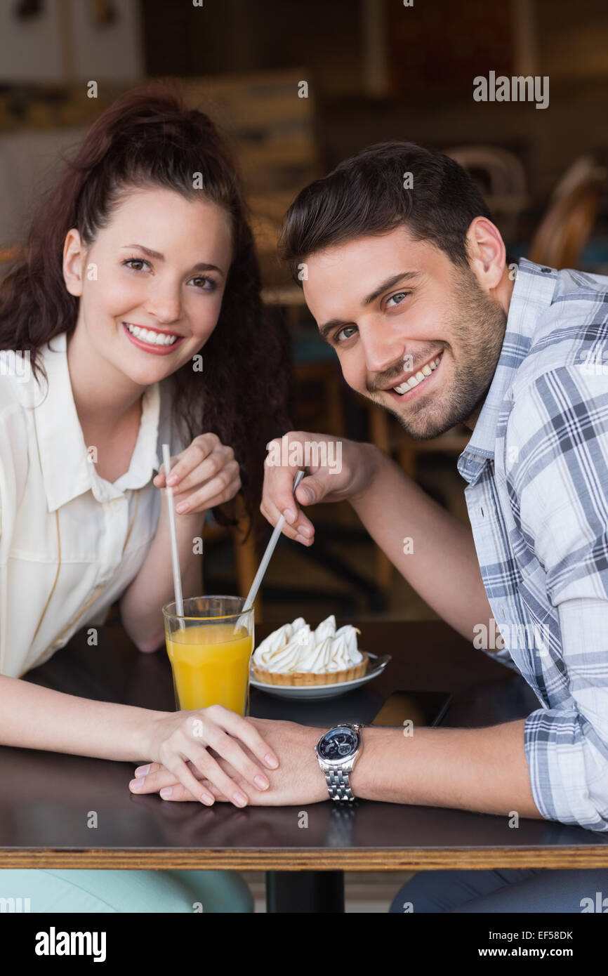 Cute couple on a date Stock Photo - Alamy