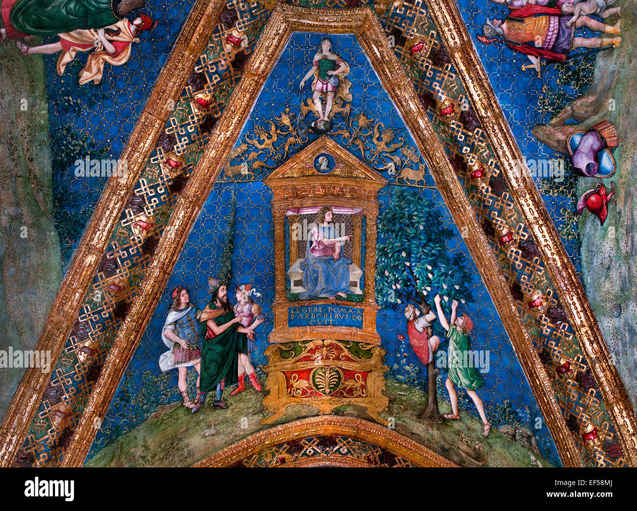 Fresco Hall of the Saints Borgia Apartments - Appartamento Borgia ...