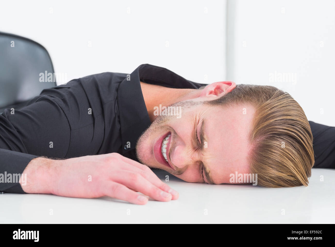 Banging head hi-res stock photography and images - Alamy