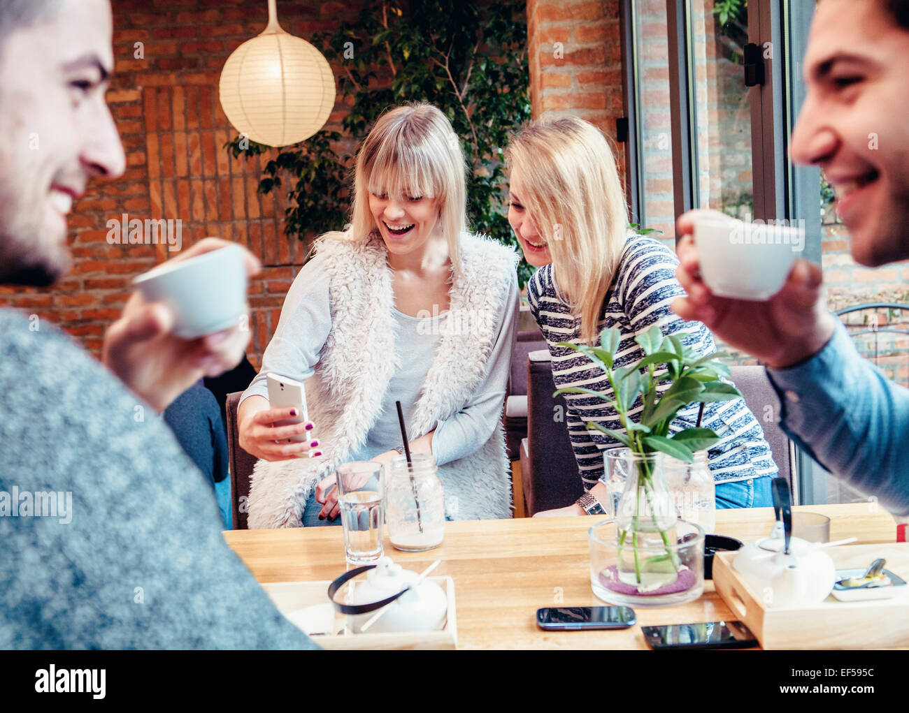 Party Drinking Coffee High Resolution Stock Photography and Images - Alamy