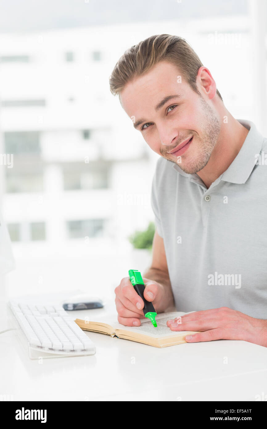 Professional highlighting book hi-res stock photography and images - Alamy