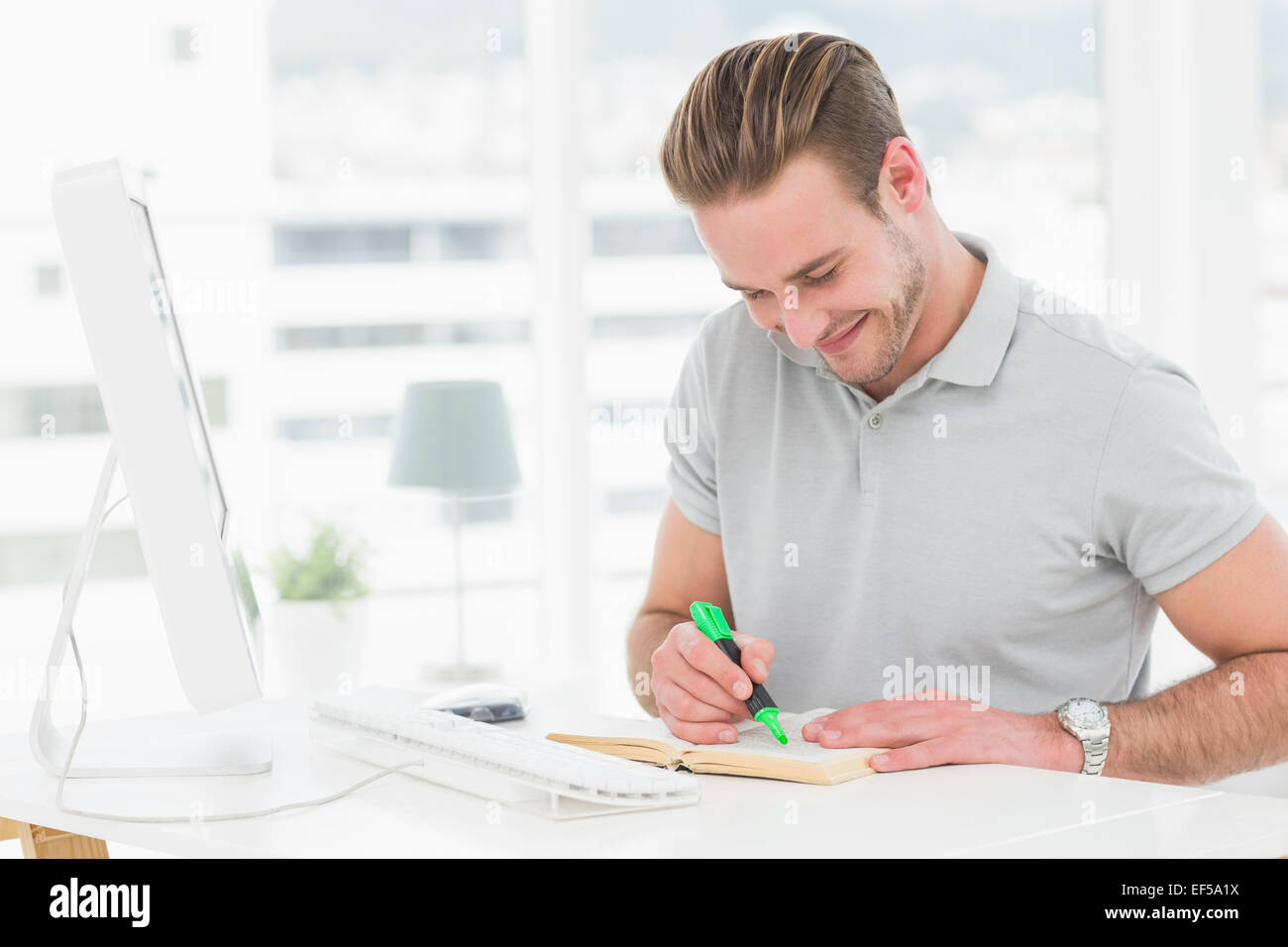 Professional highlighting book hi-res stock photography and images - Alamy