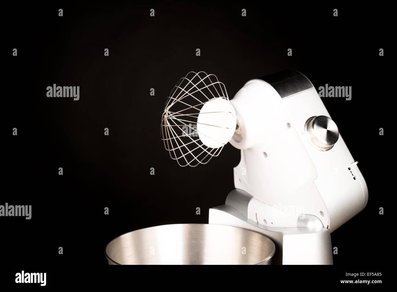 Whisk accessory on a modern food processor Stock Photo - Alamy