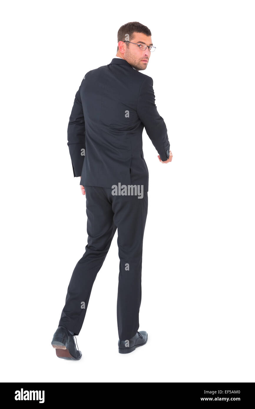 Serious businessman standing hi-res stock photography and images - Alamy