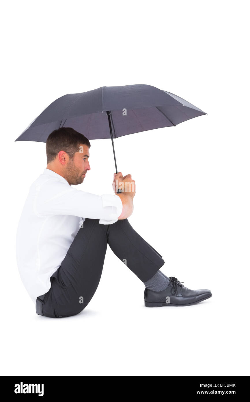 Crying with umbrella Cut Out Stock Images & Pictures - Alamy