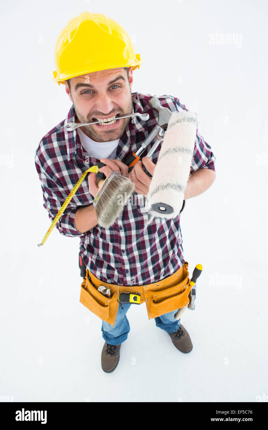 Frustrated Man Tools High Resolution Stock Photography and Images - Alamy