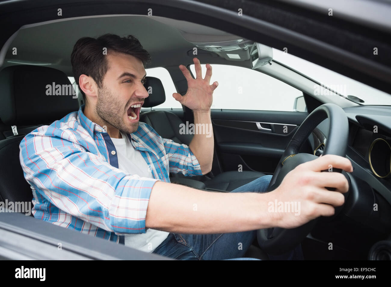 Road rage shouting hi-res stock photography and images - Alamy